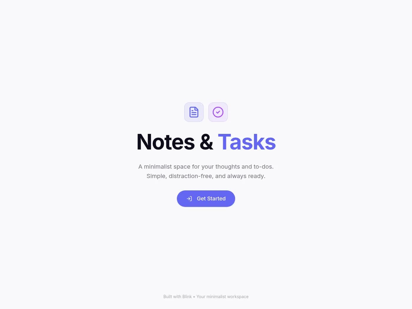 Note & Task Simple