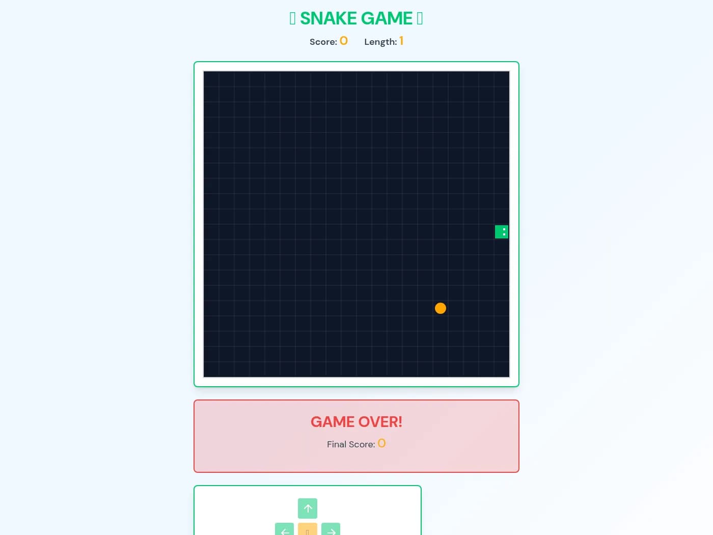 Simple Snake Game