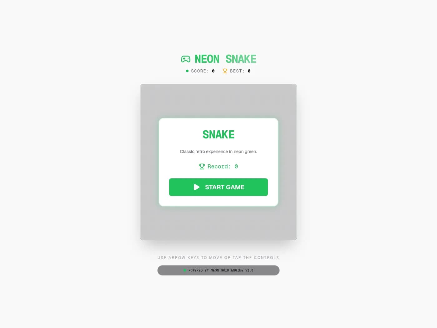 Simple Snake Game