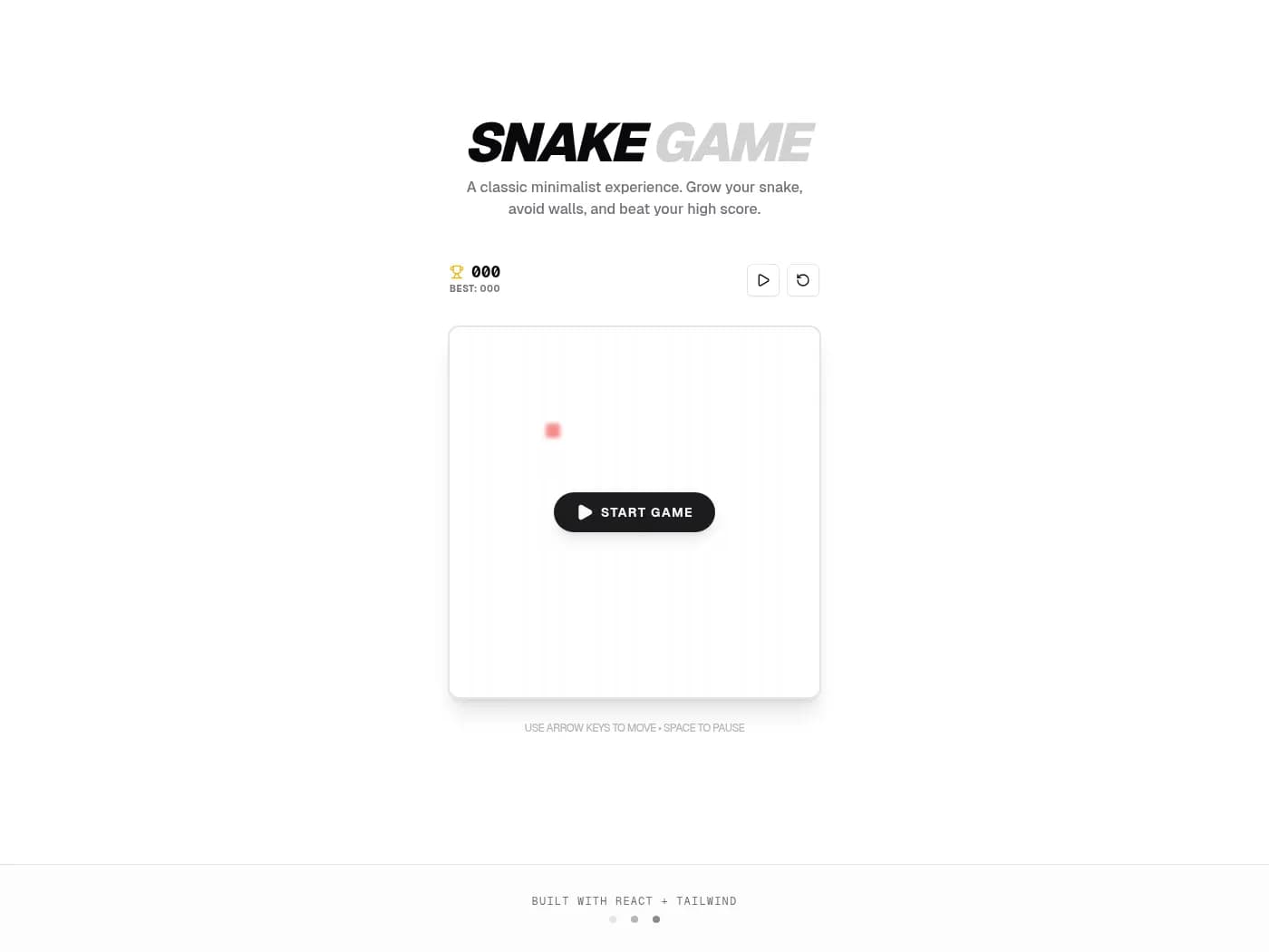 Simple Snake Game