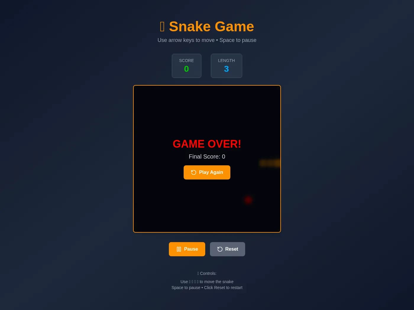 Simple Snake Game