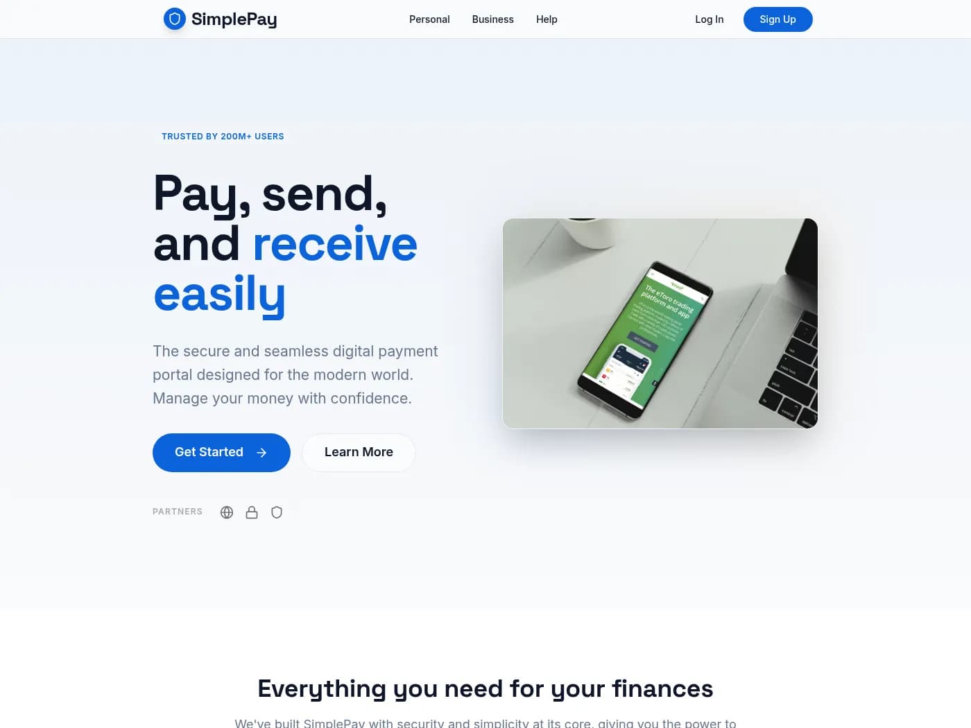 SimplePay Web Portal