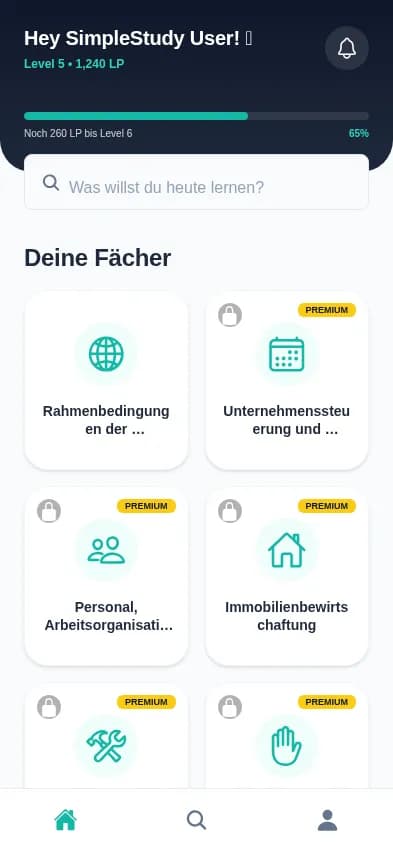 SimpleStudy Native App