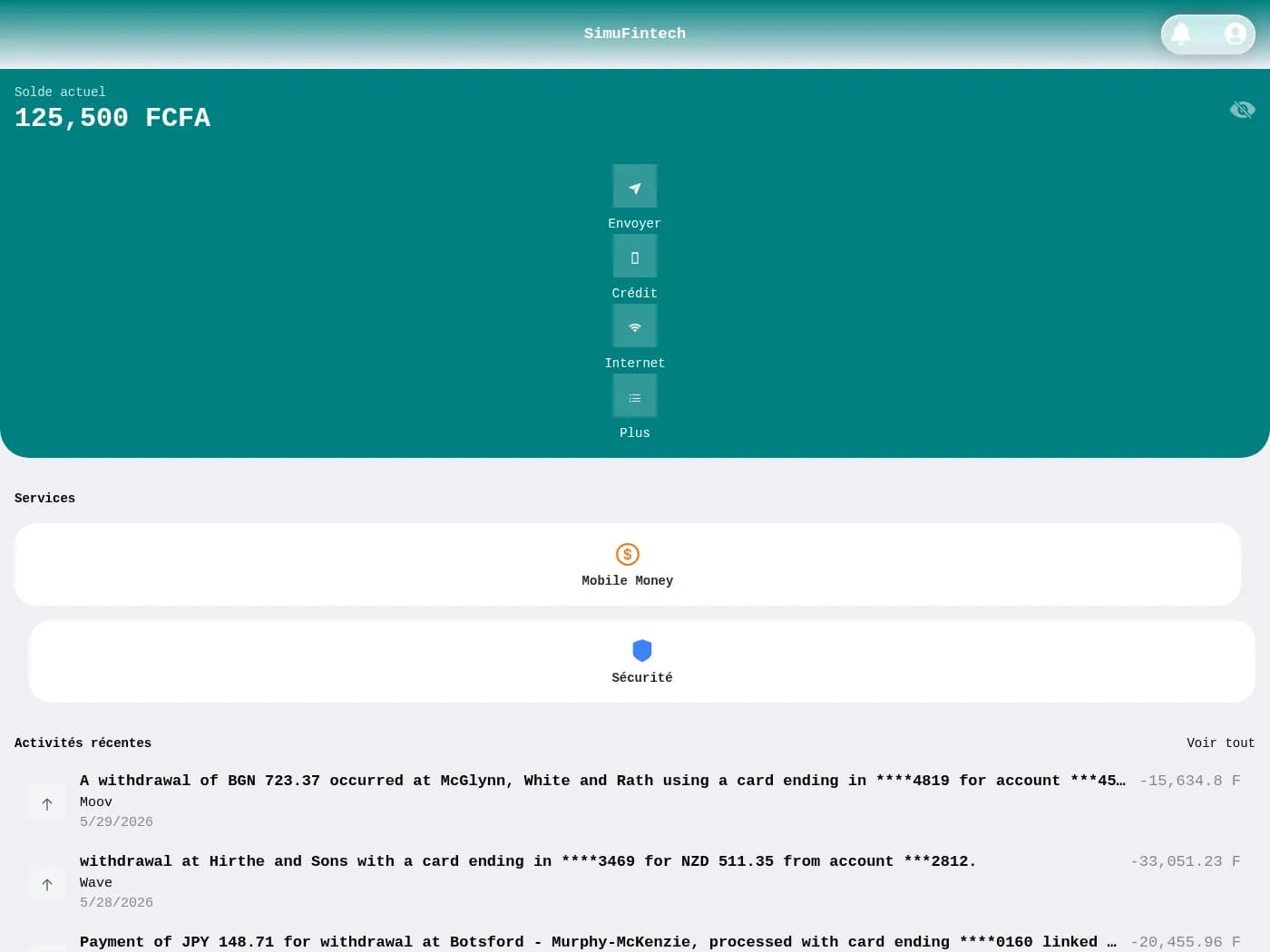 SimuFintech PWA