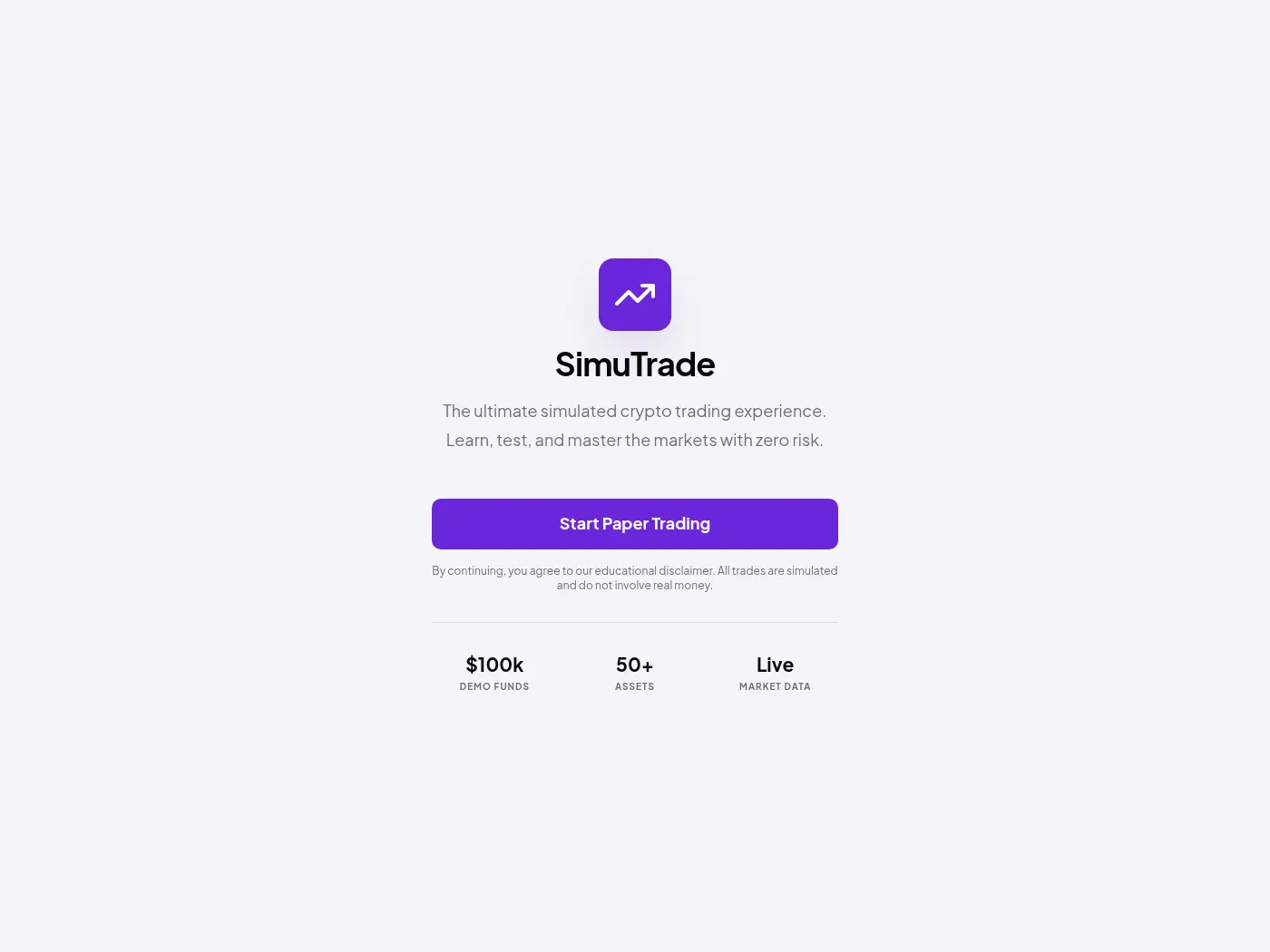 SimuTrade Dashboard