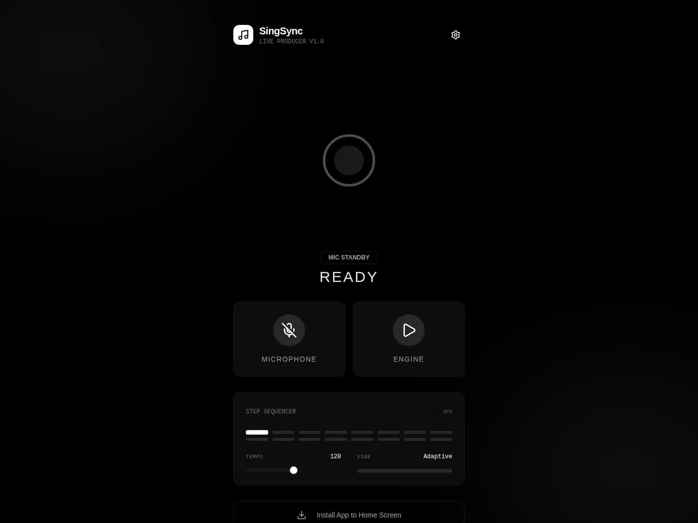 SingSync Beat Generator