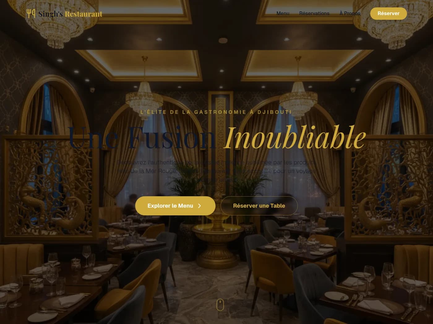 Singh’s Restaurant Web