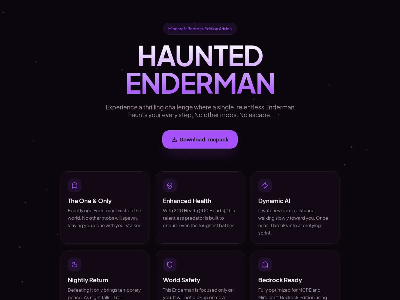 Haunted Enderman Pack