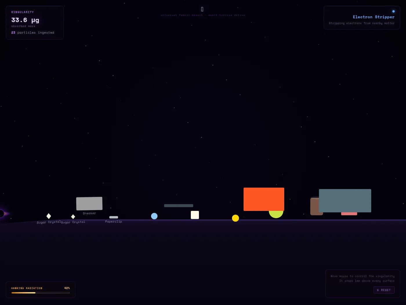 Singularity Simulator
