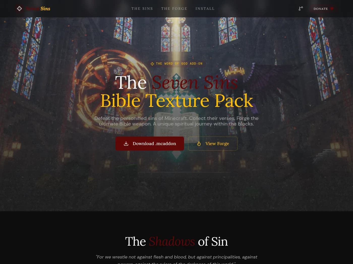 Seven Sins Texture Pack