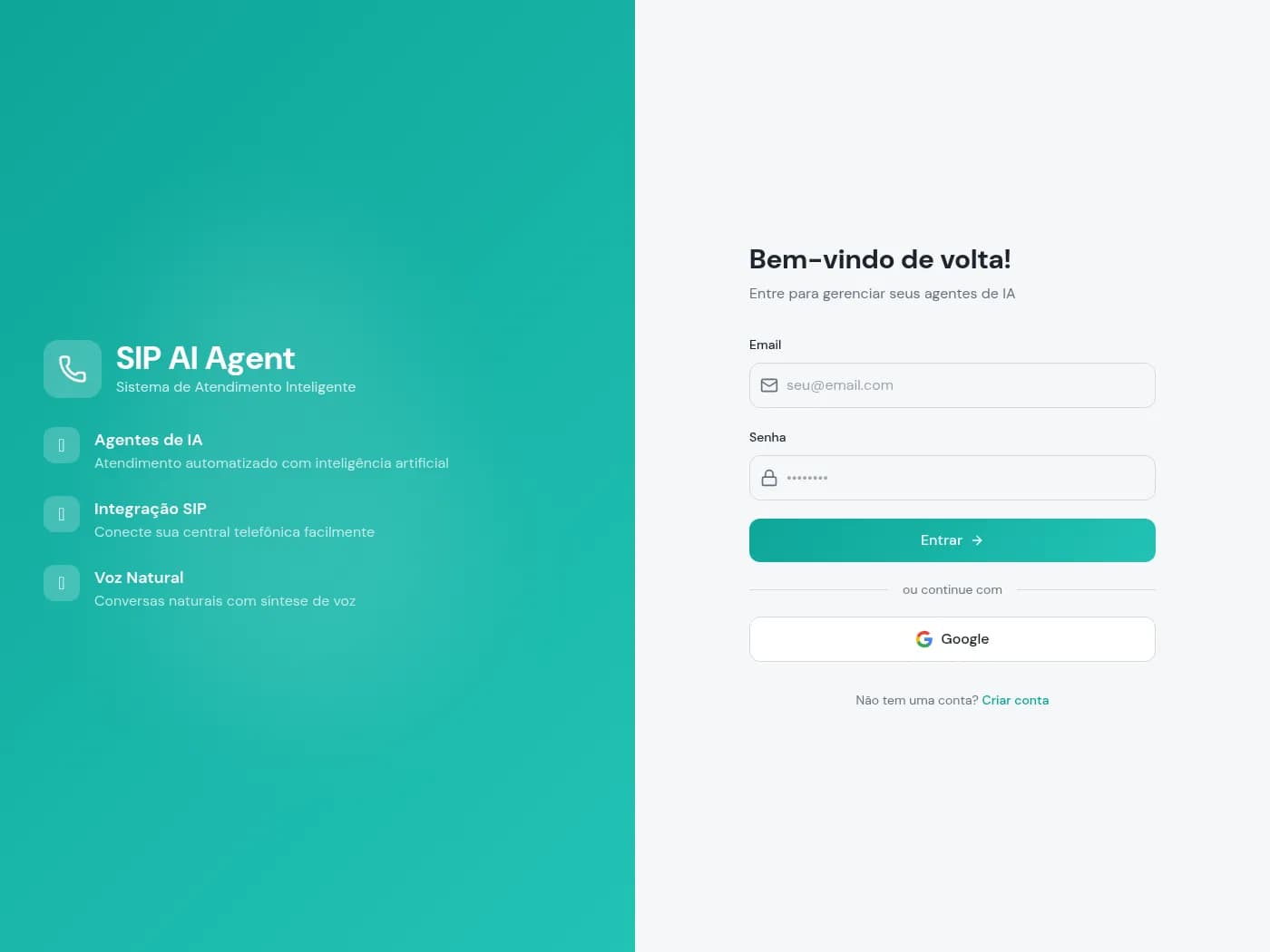 SIP AI Agent System