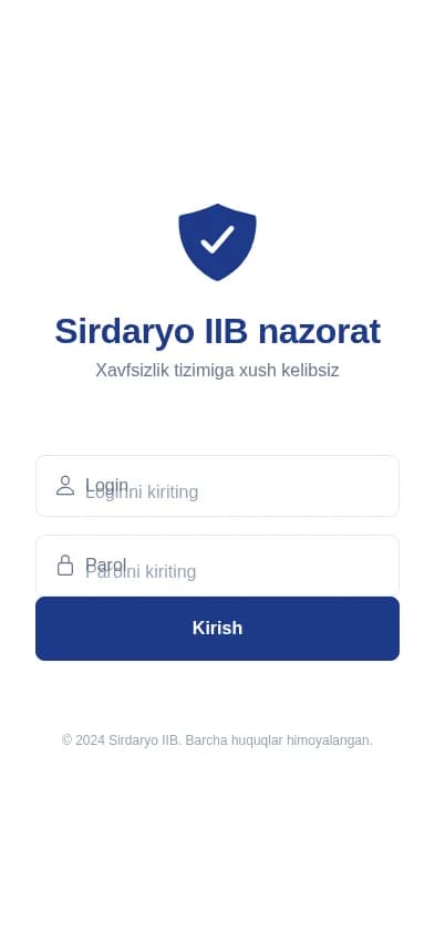 Sirdaryo IIB Control App