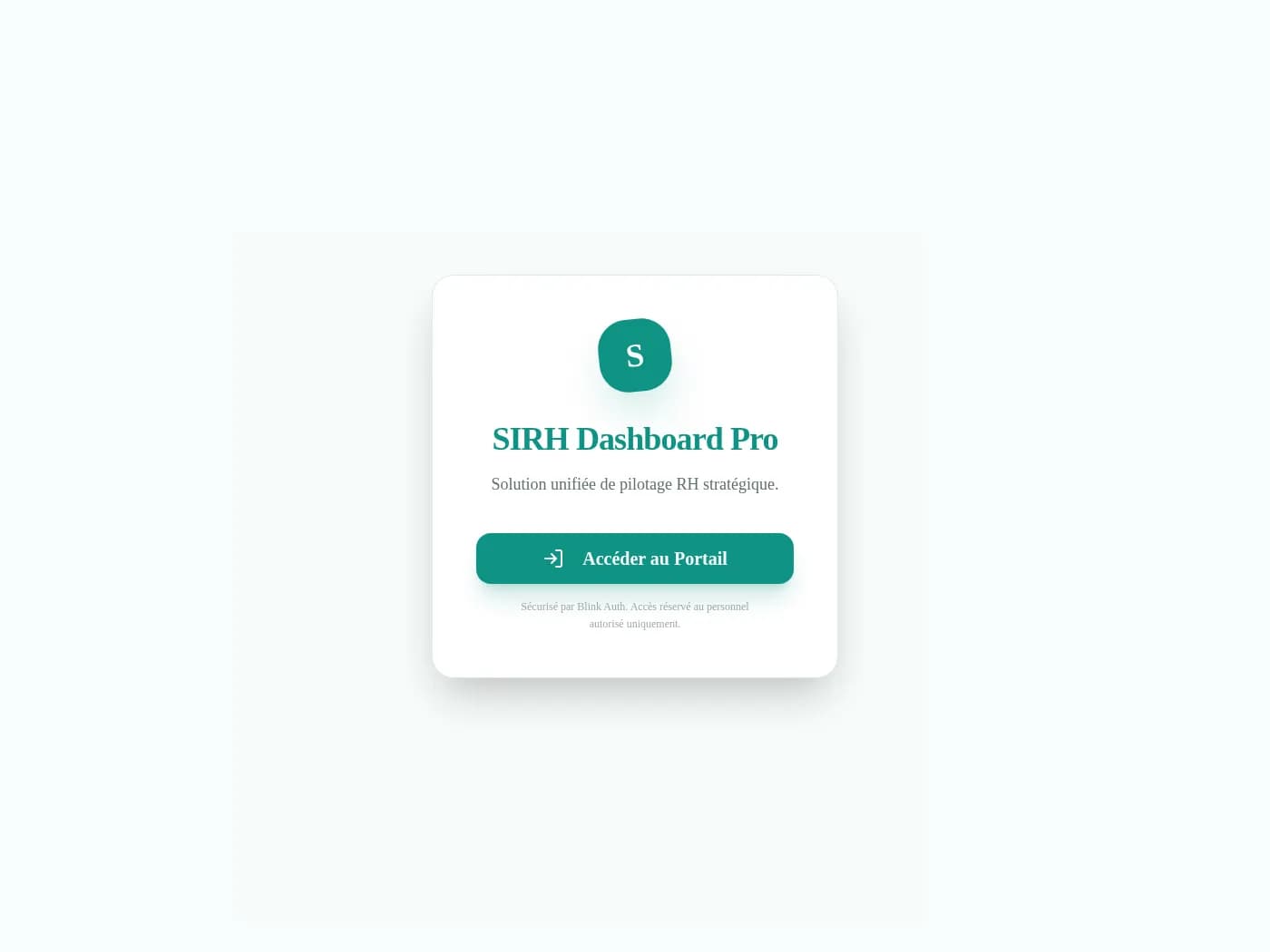 SIRH Dashboard Pro