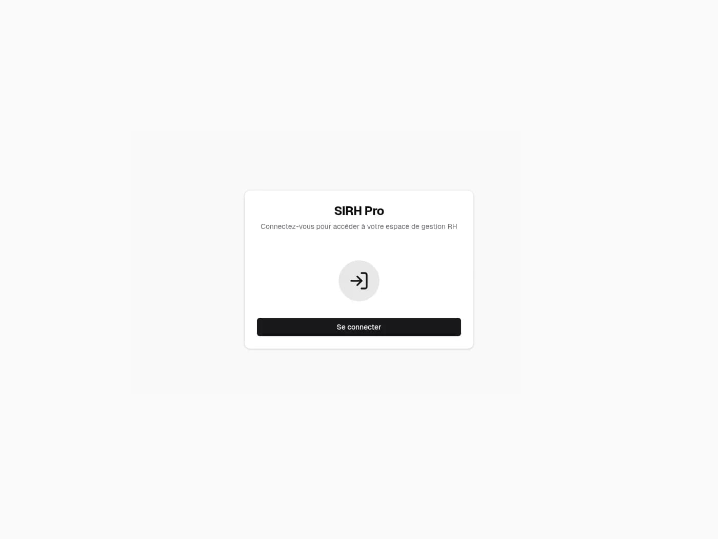 SIRH Dashboard Pro