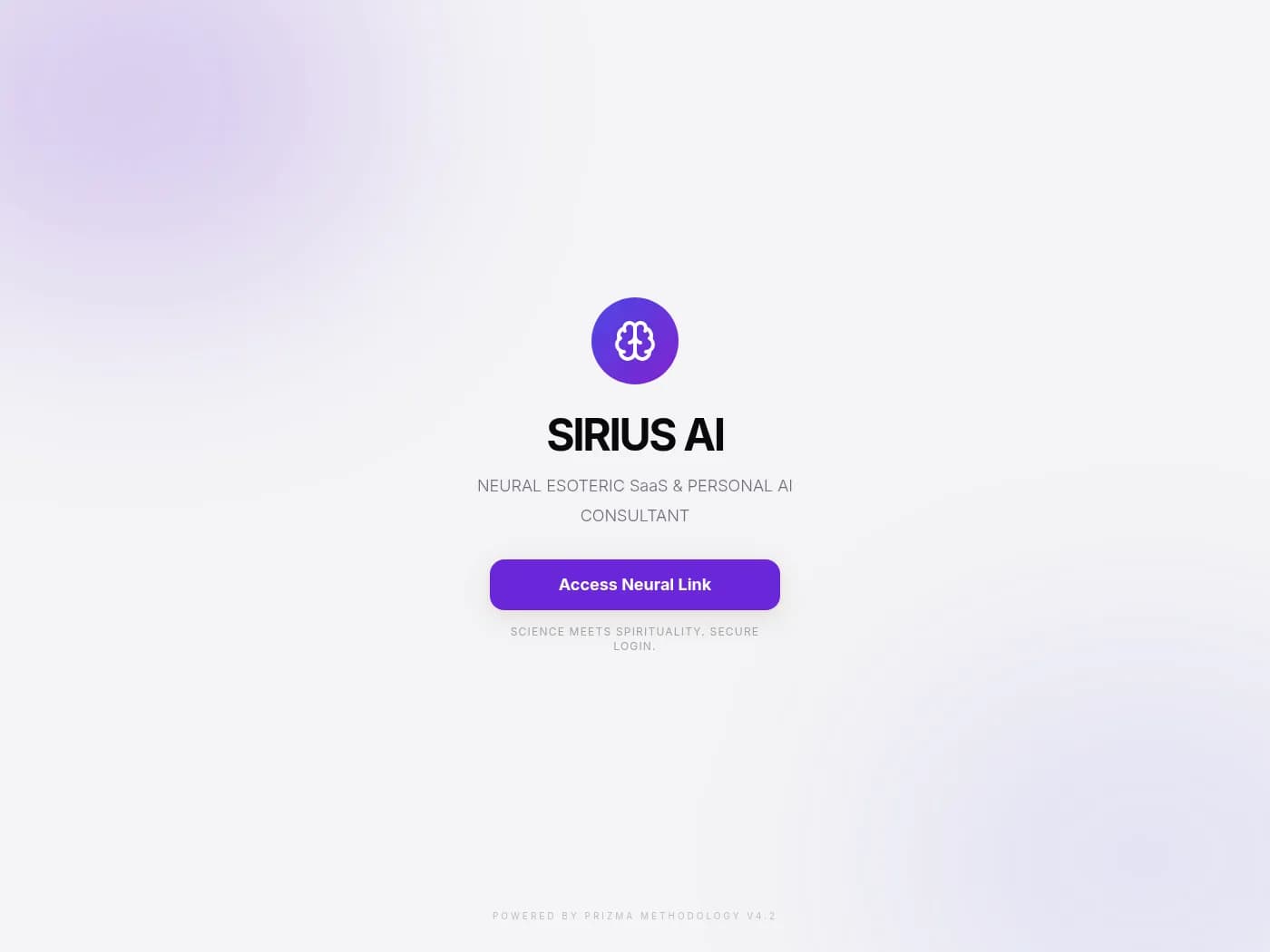 SIRIUS AI Esoteric SaaS
