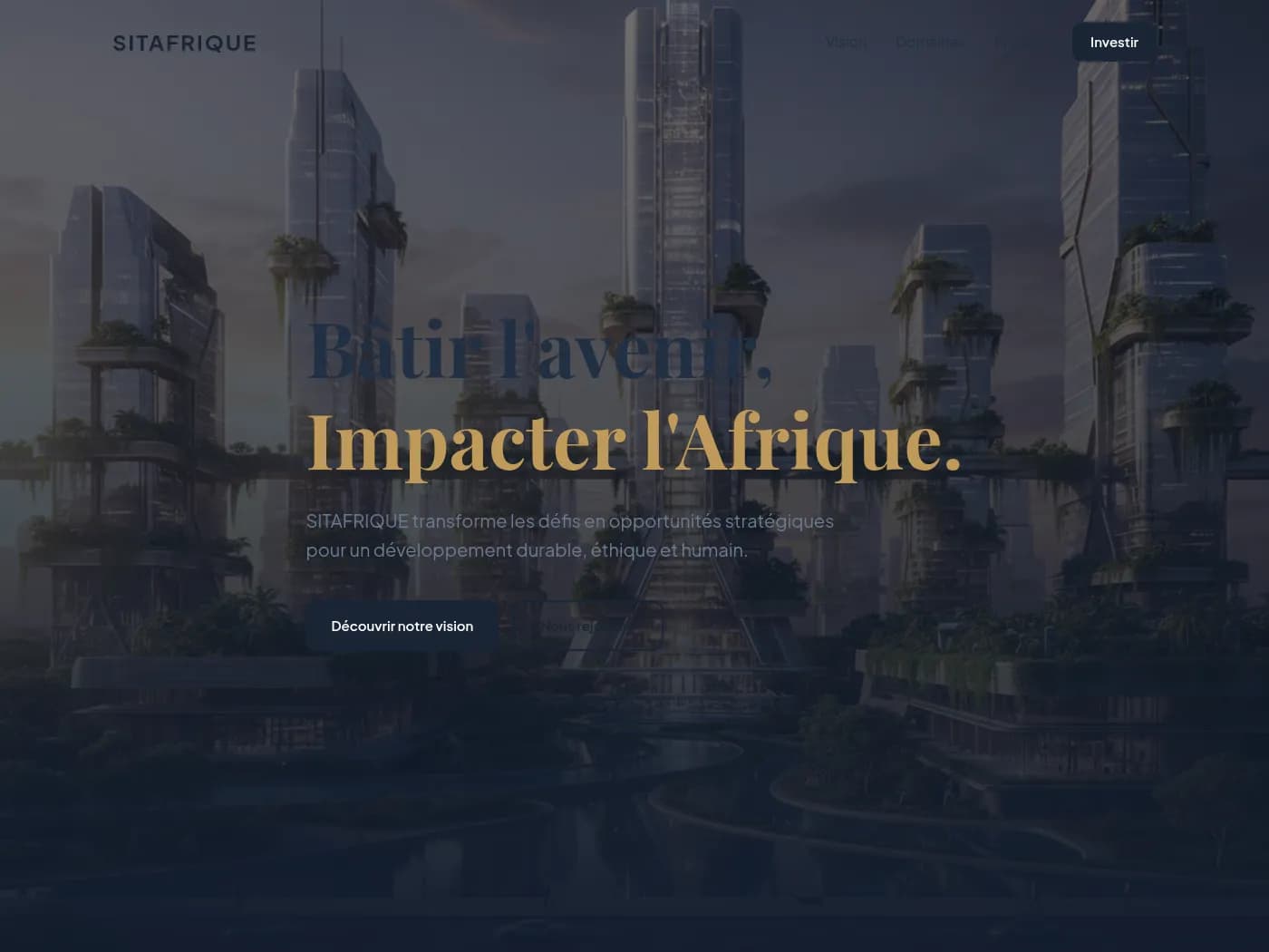 SITAFRIQUE Impact Showcase