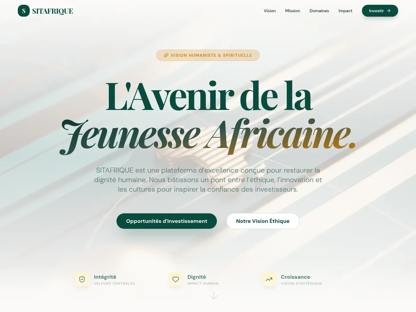 SITAFRIQUE Digital Platform
