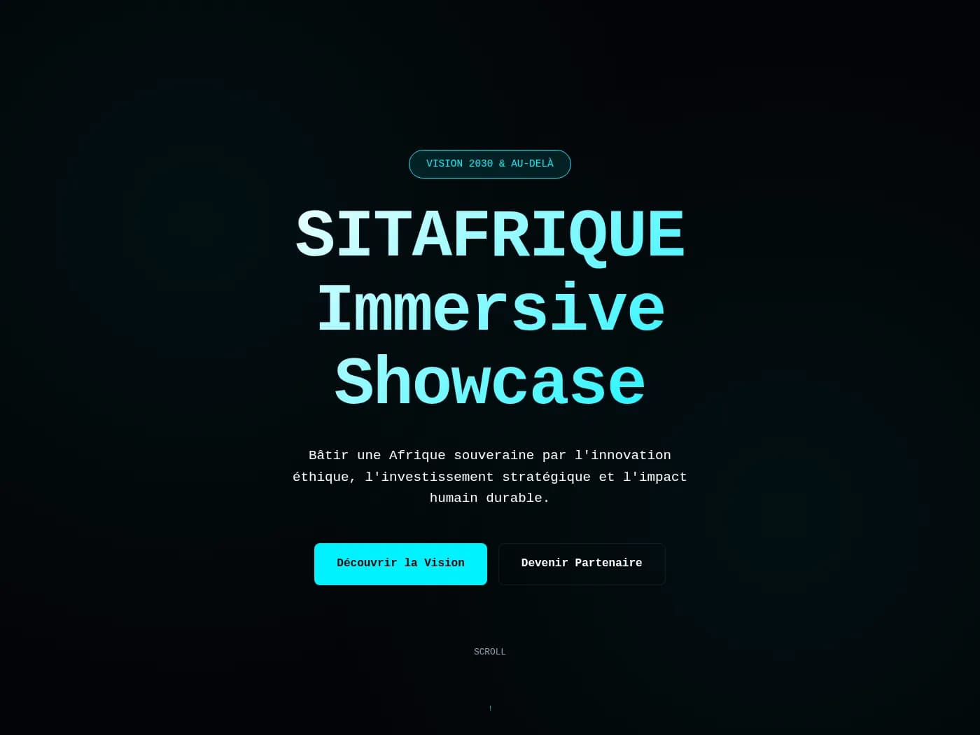 SITAFRIQUE Immersive Showcase