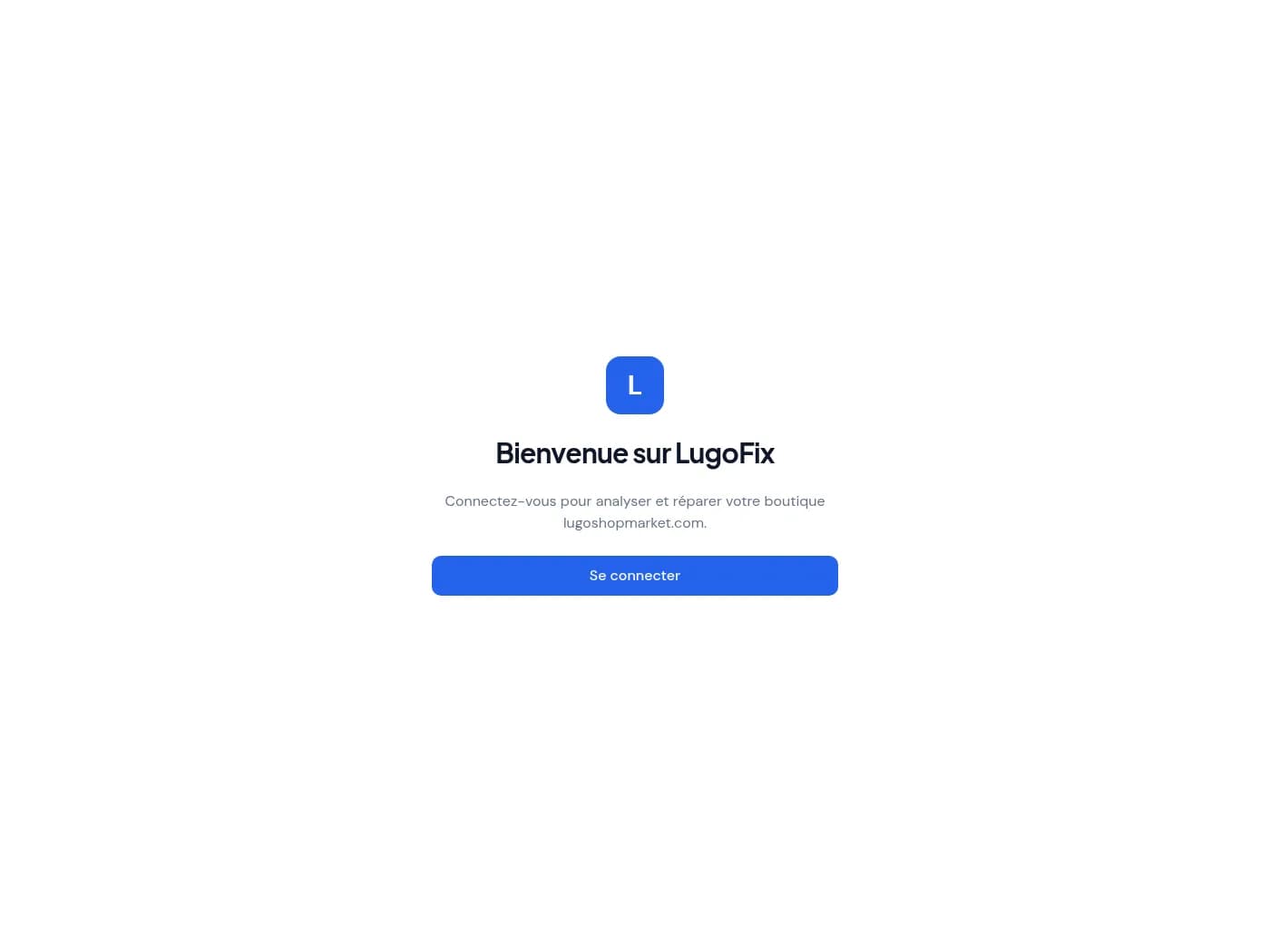 LugoShop Site Fixer