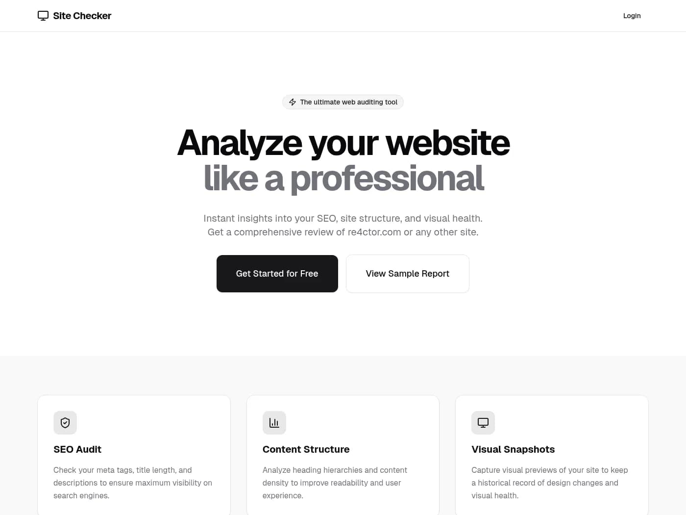Site Checker