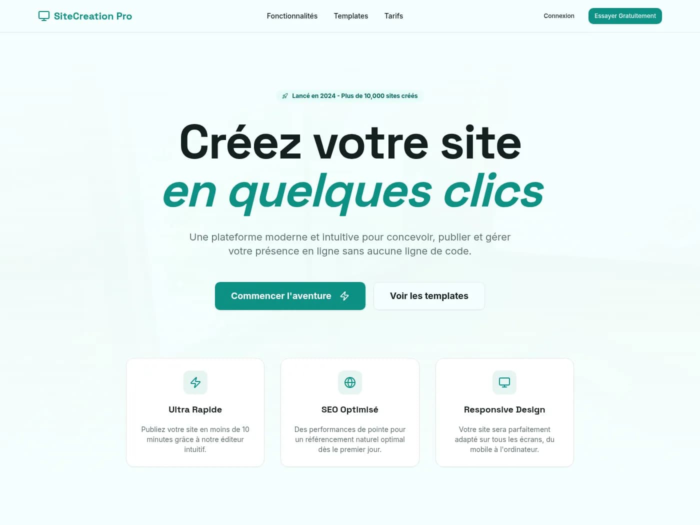 Site Creation Pro