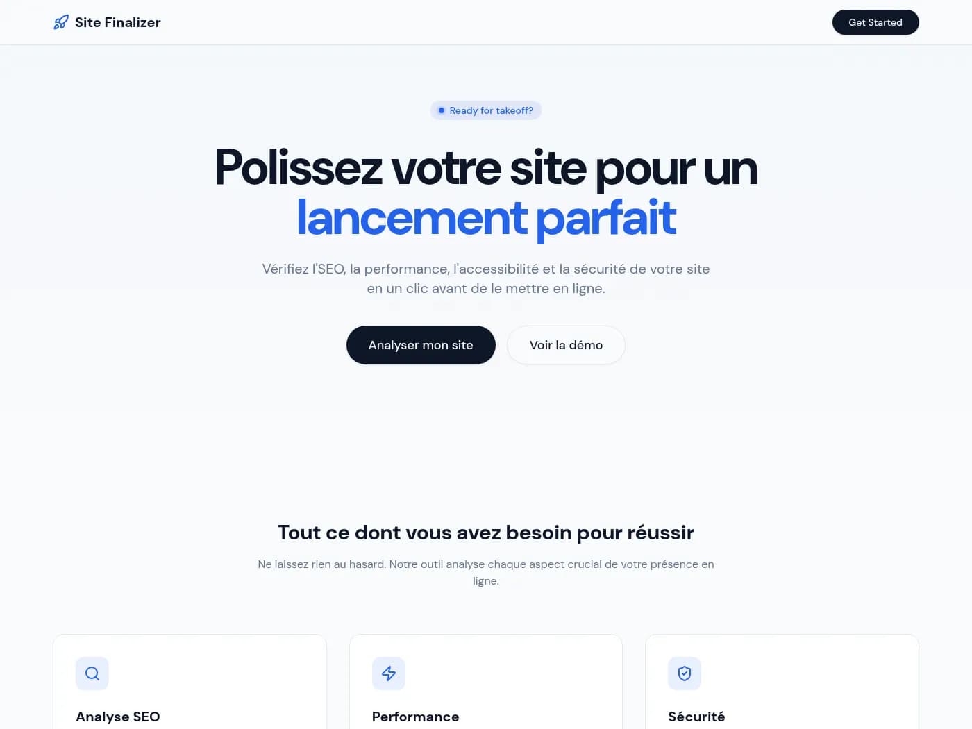 Site Finalizer