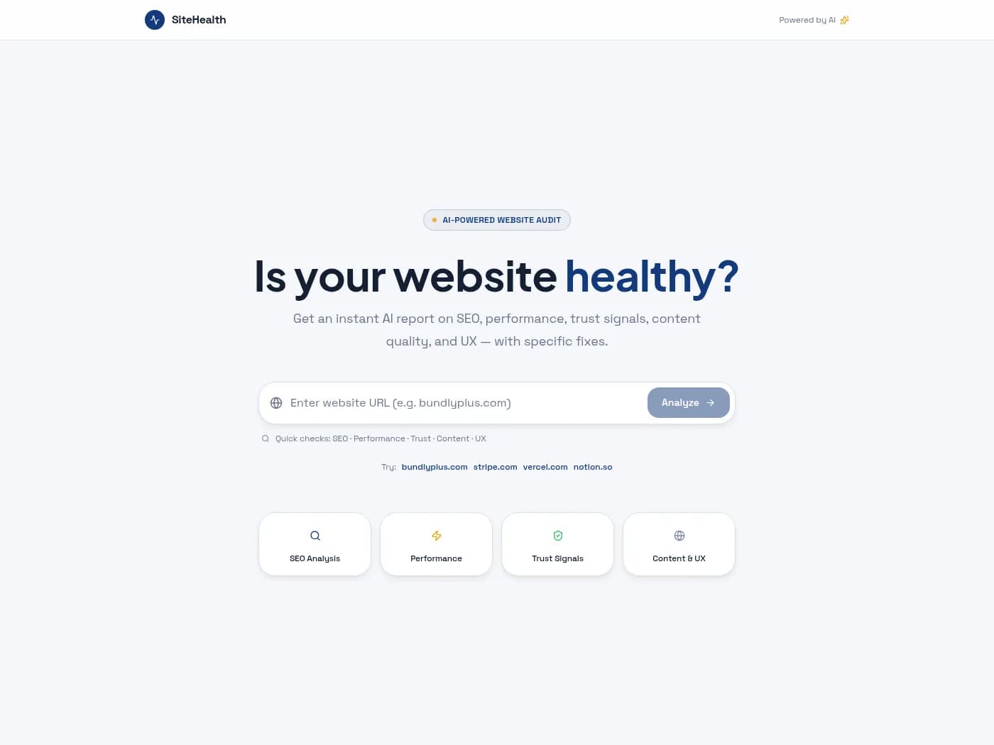 Site Health Checker
