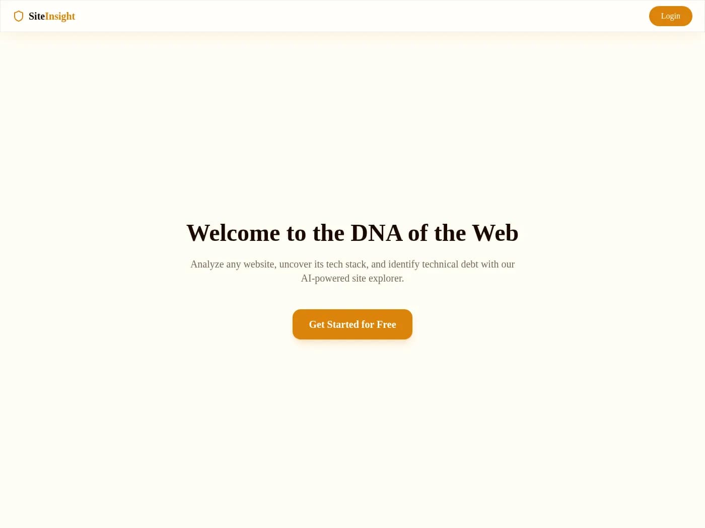 Site Insight Explorer