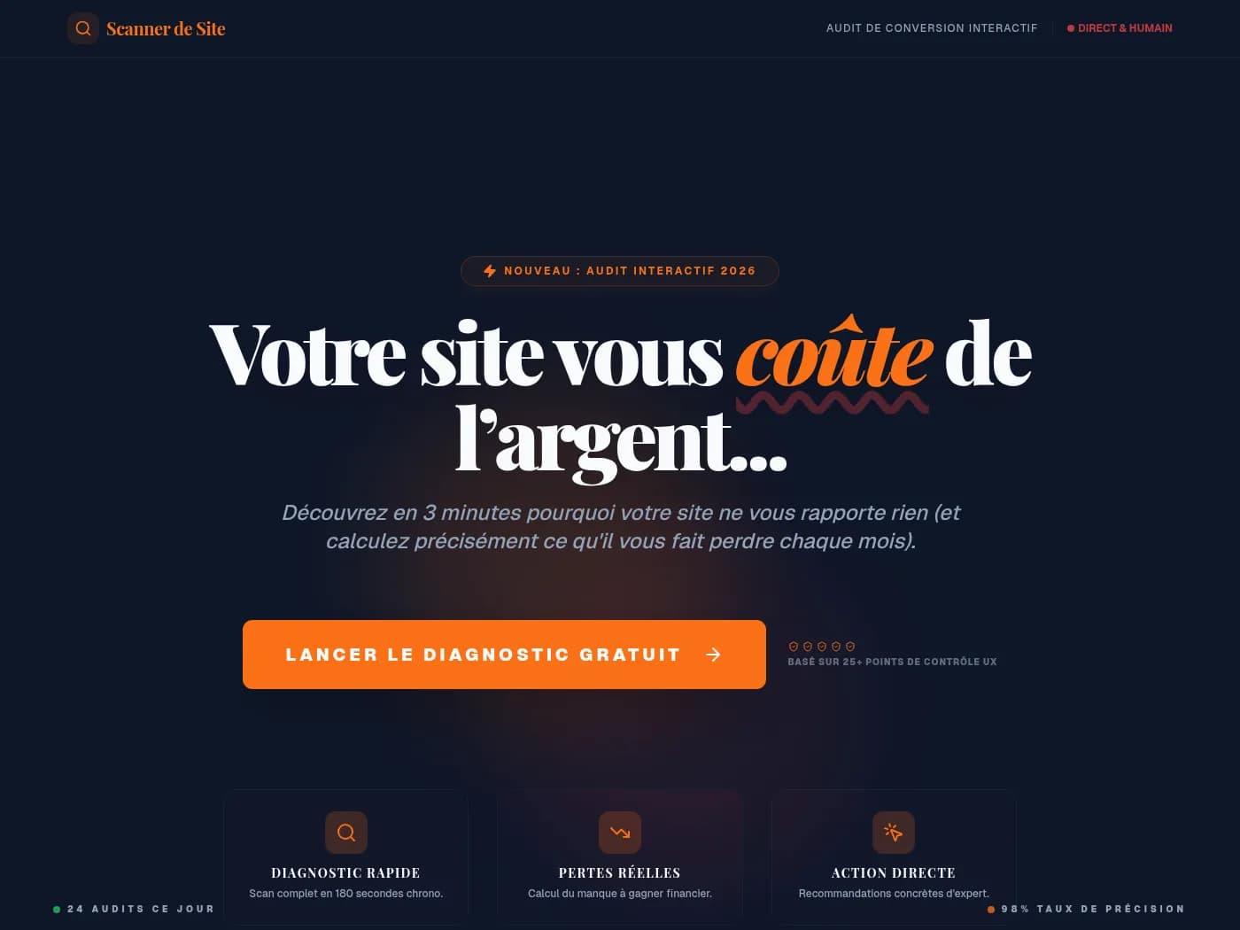 Site Loss Scanner