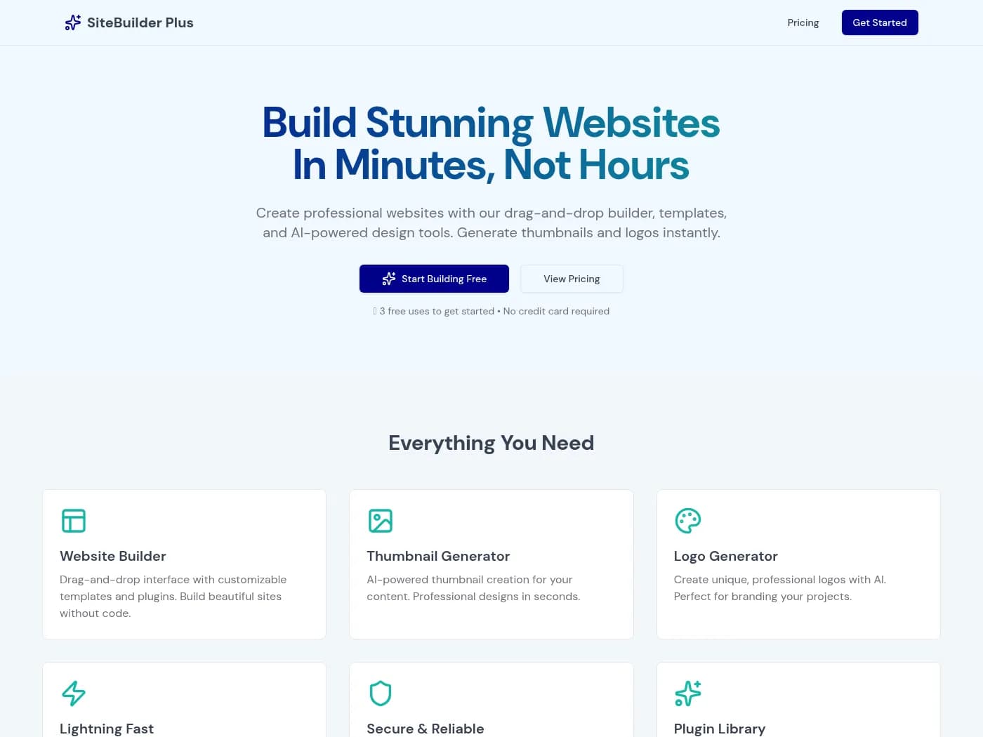 SiteBuilder Plus