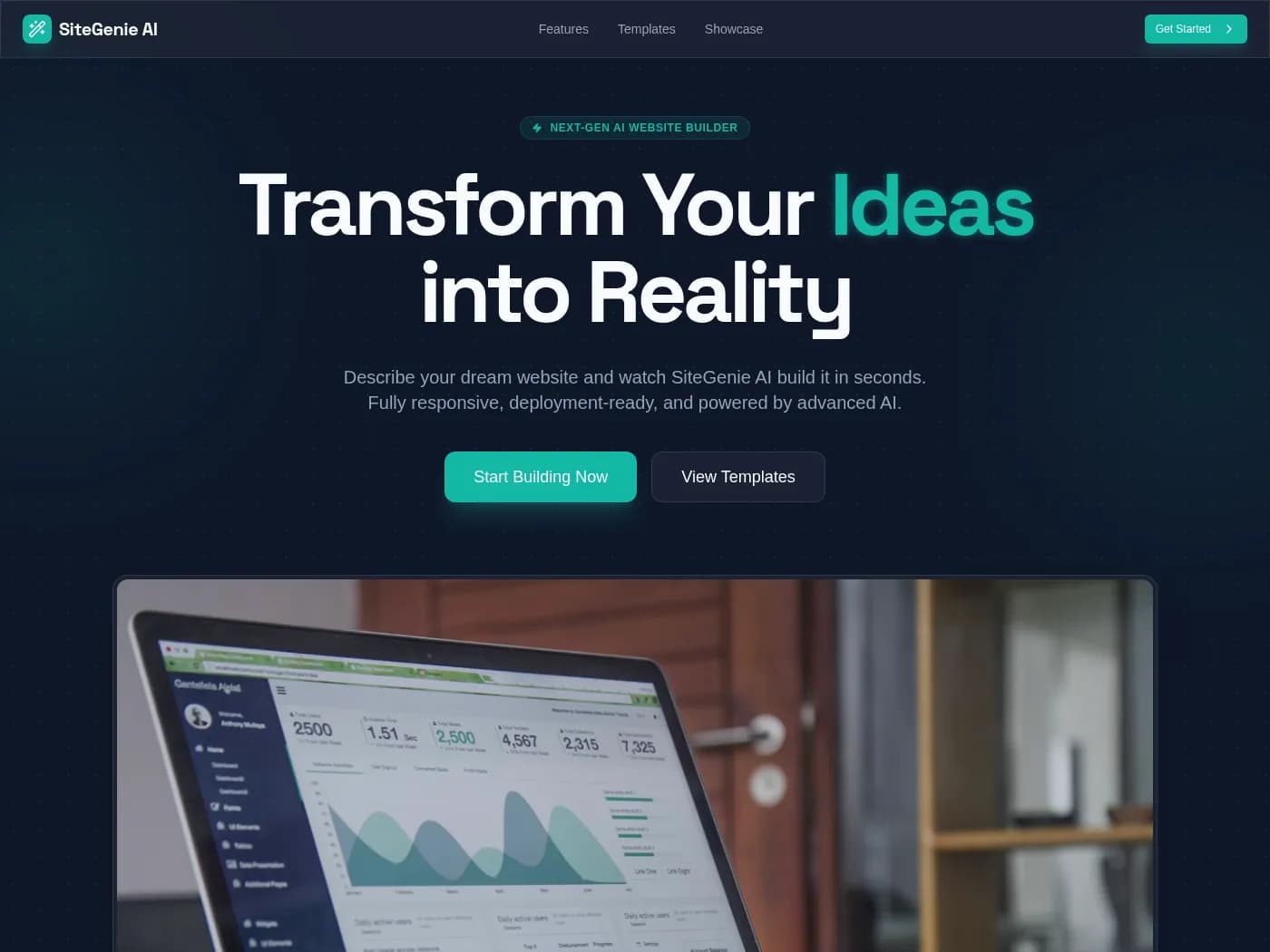 SiteGenie AI Builder