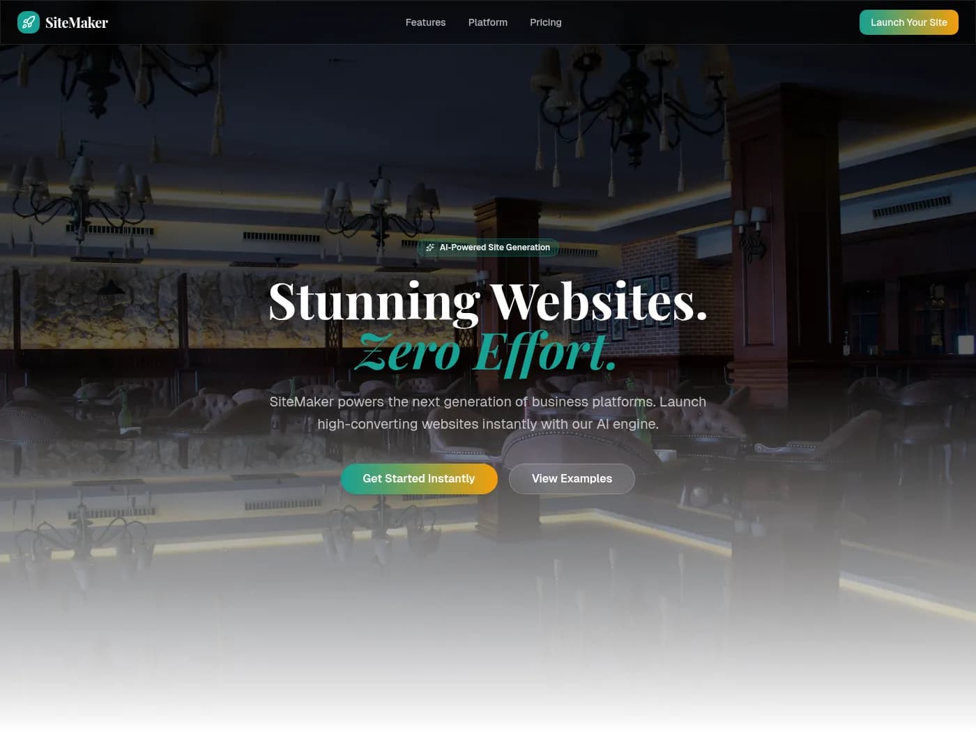 SiteMaker Platform