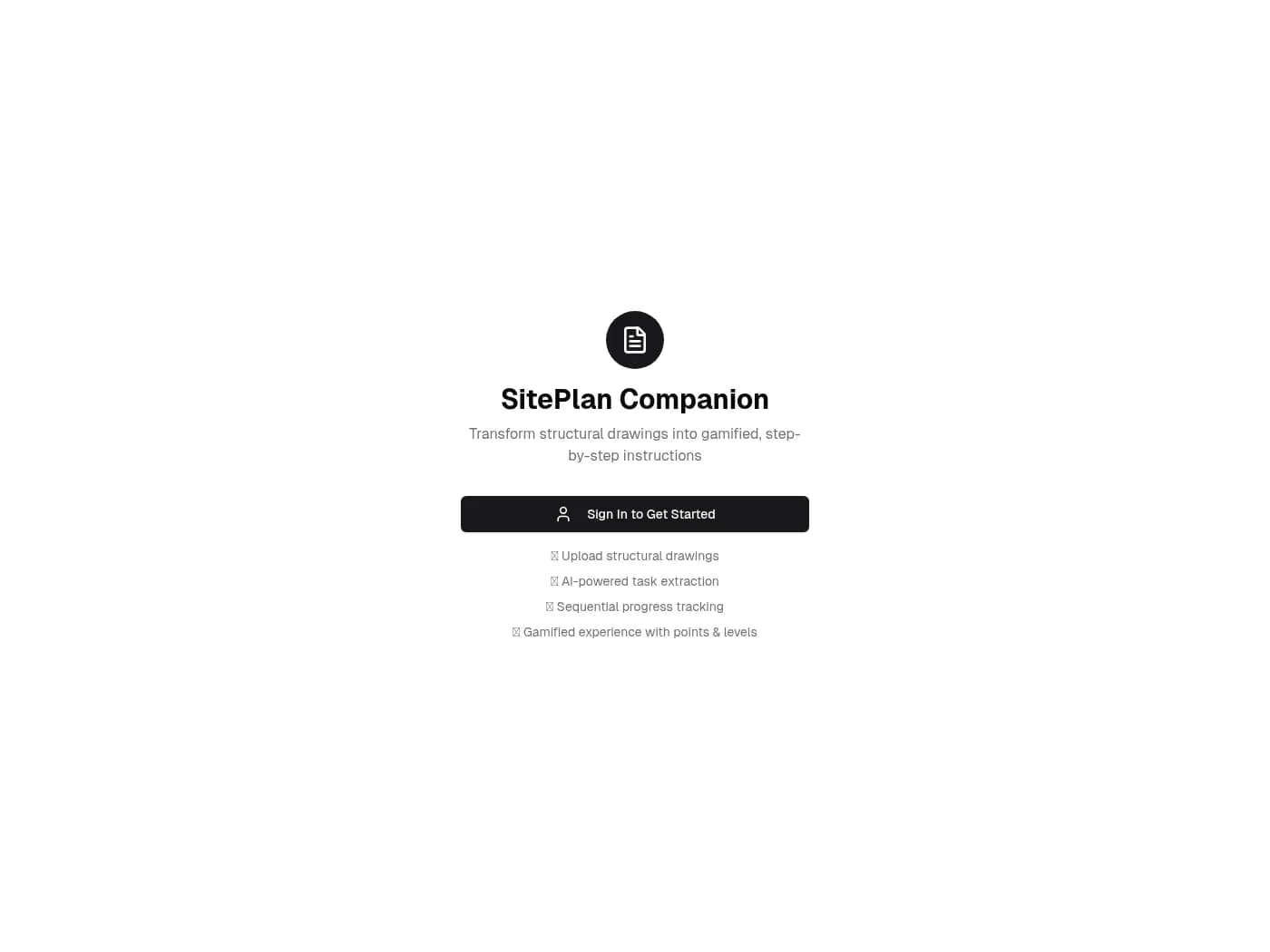 SitePlan Companion