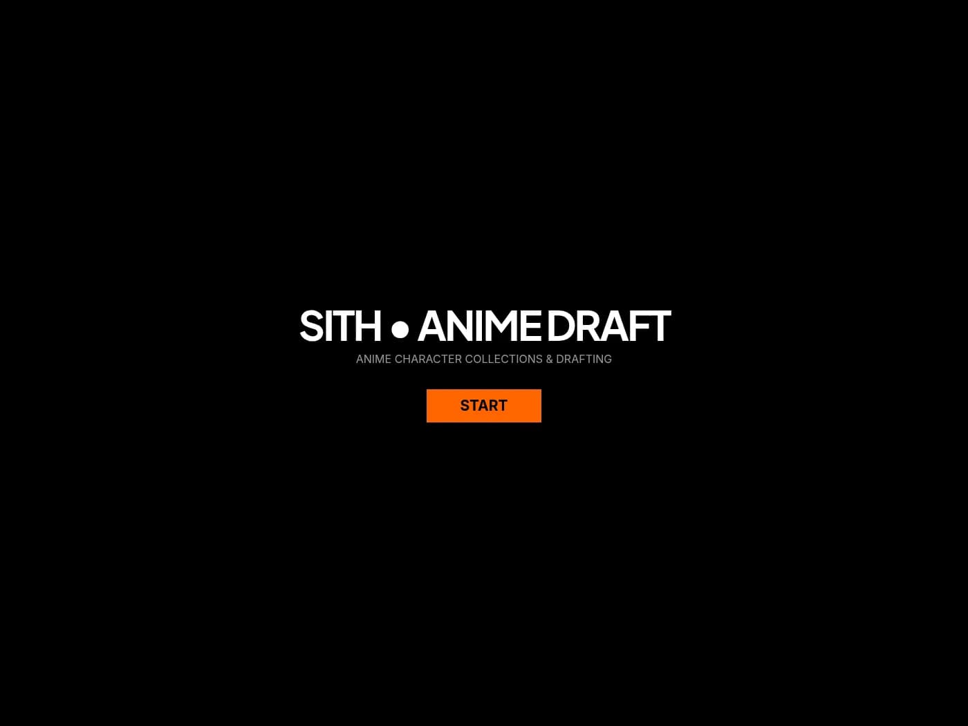 SITH Anime Draft Desktop