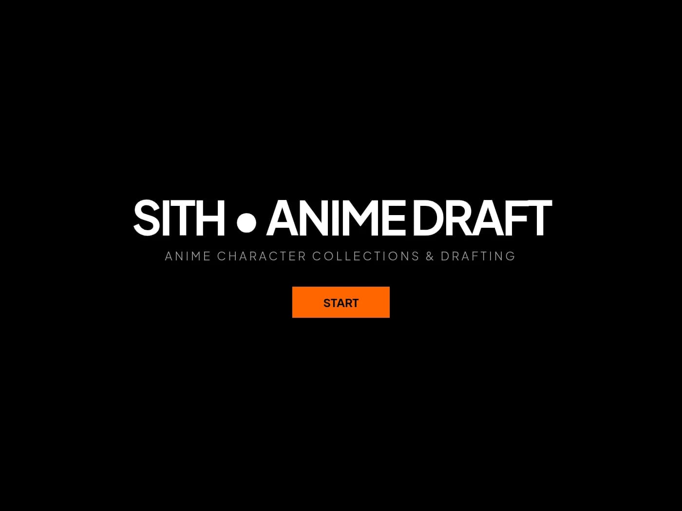SITH Anime Draft Desktop
