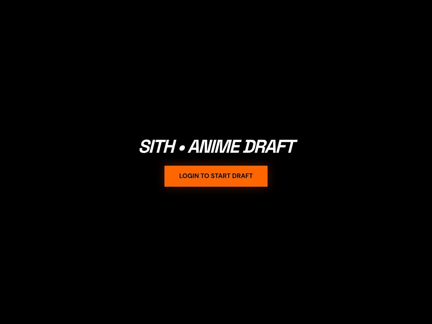 SITH Anime Draft Desktop