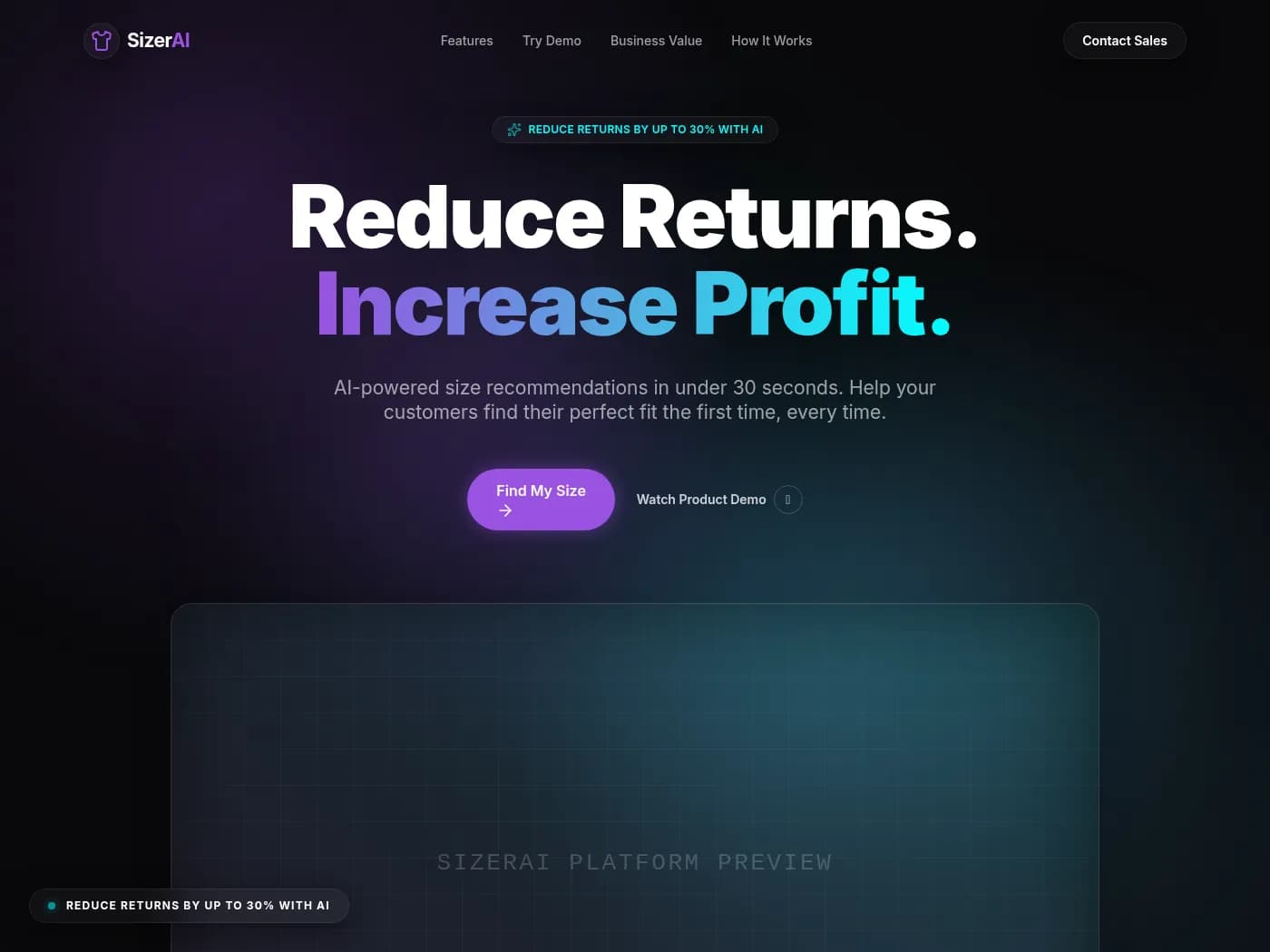 SizerAI SaaS Platform