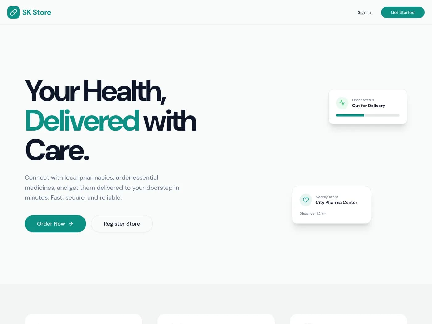 SK Store Medicine Delivery