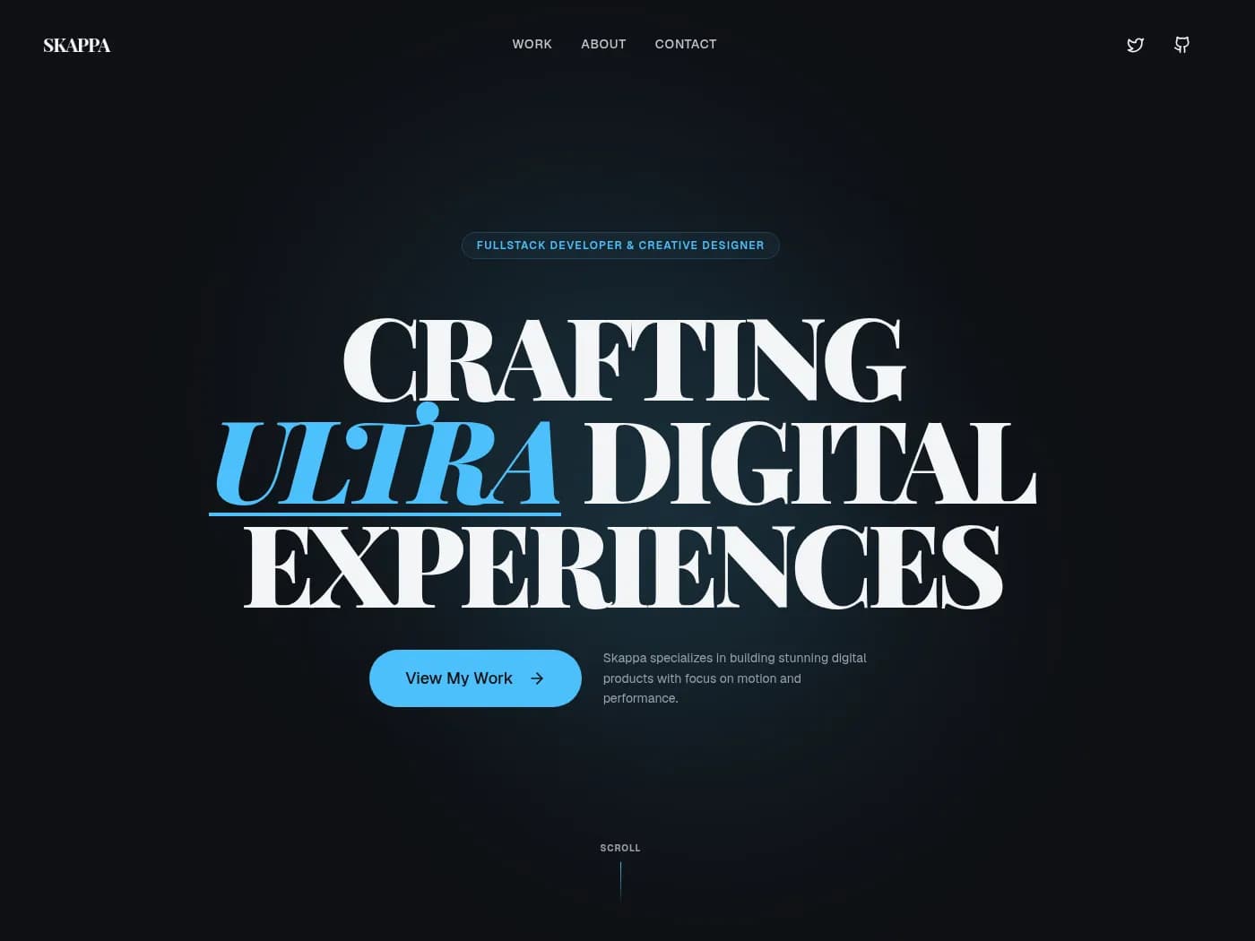 Skappa Portfolio Site
