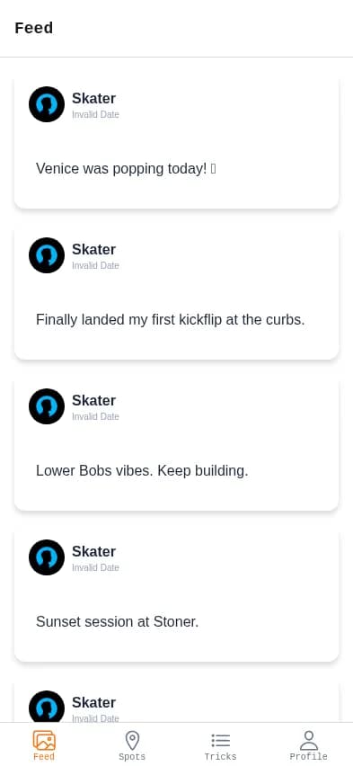 SkateX App