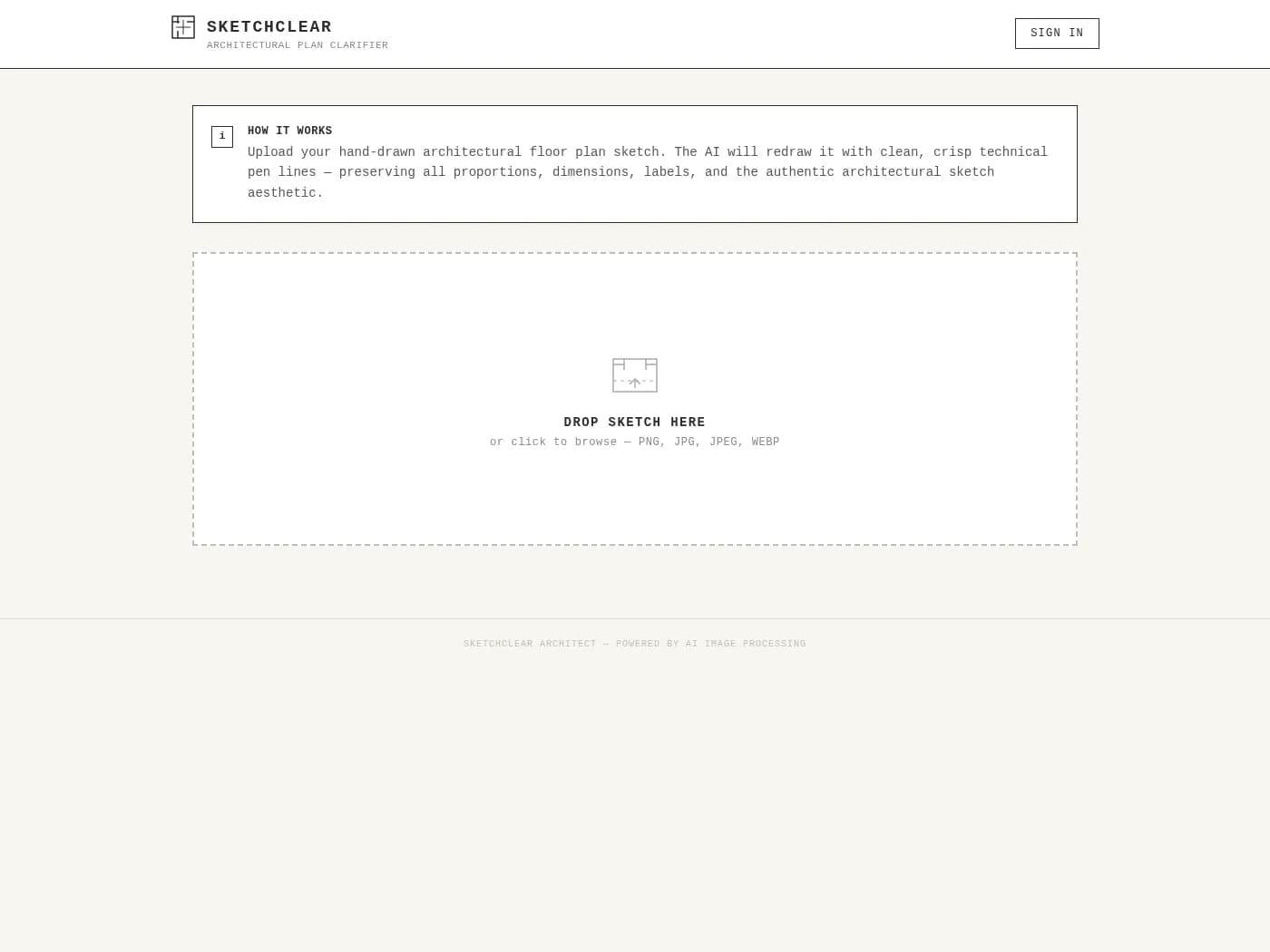 SketchClear Architect