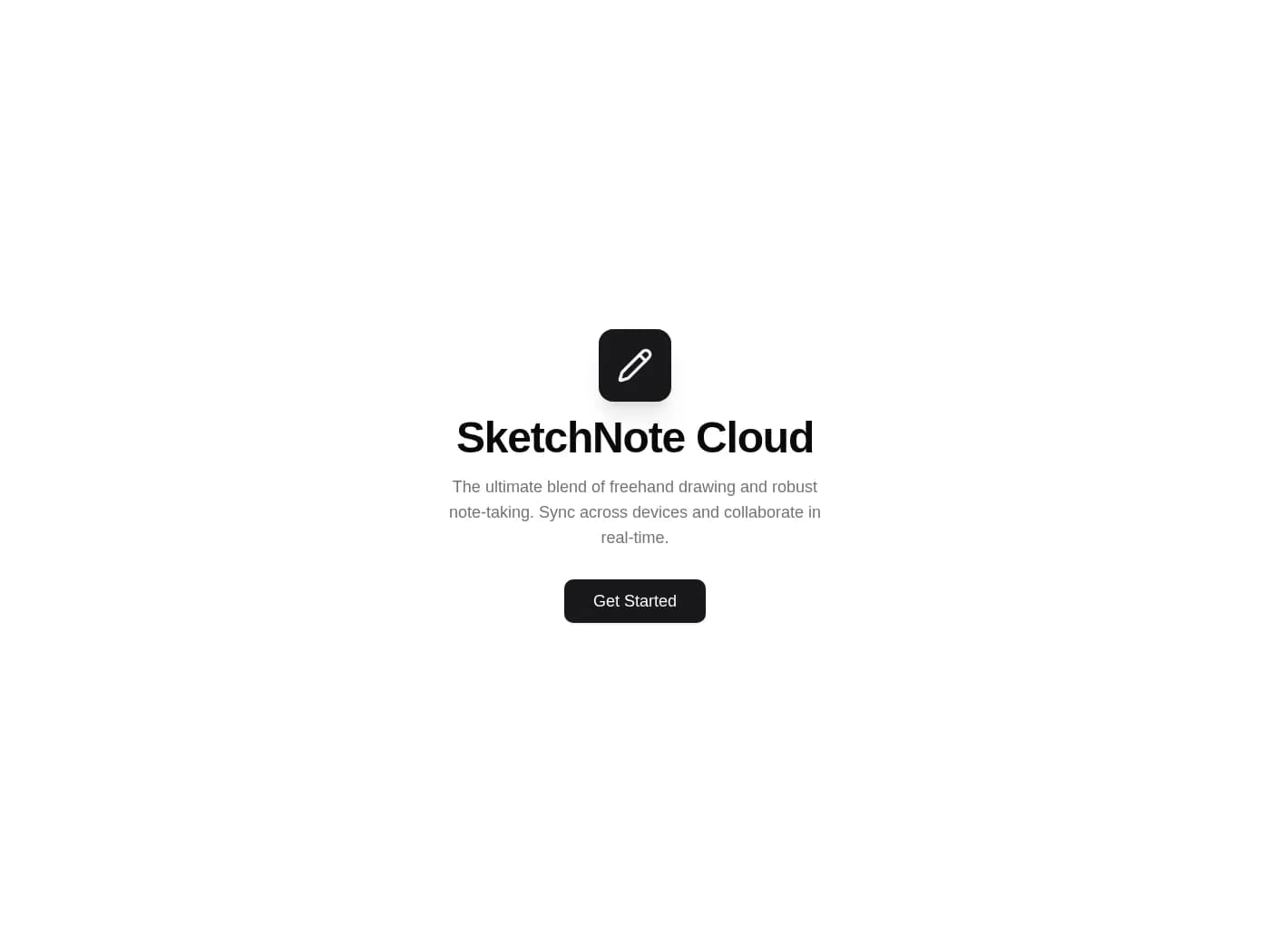 SketchNote Cloud