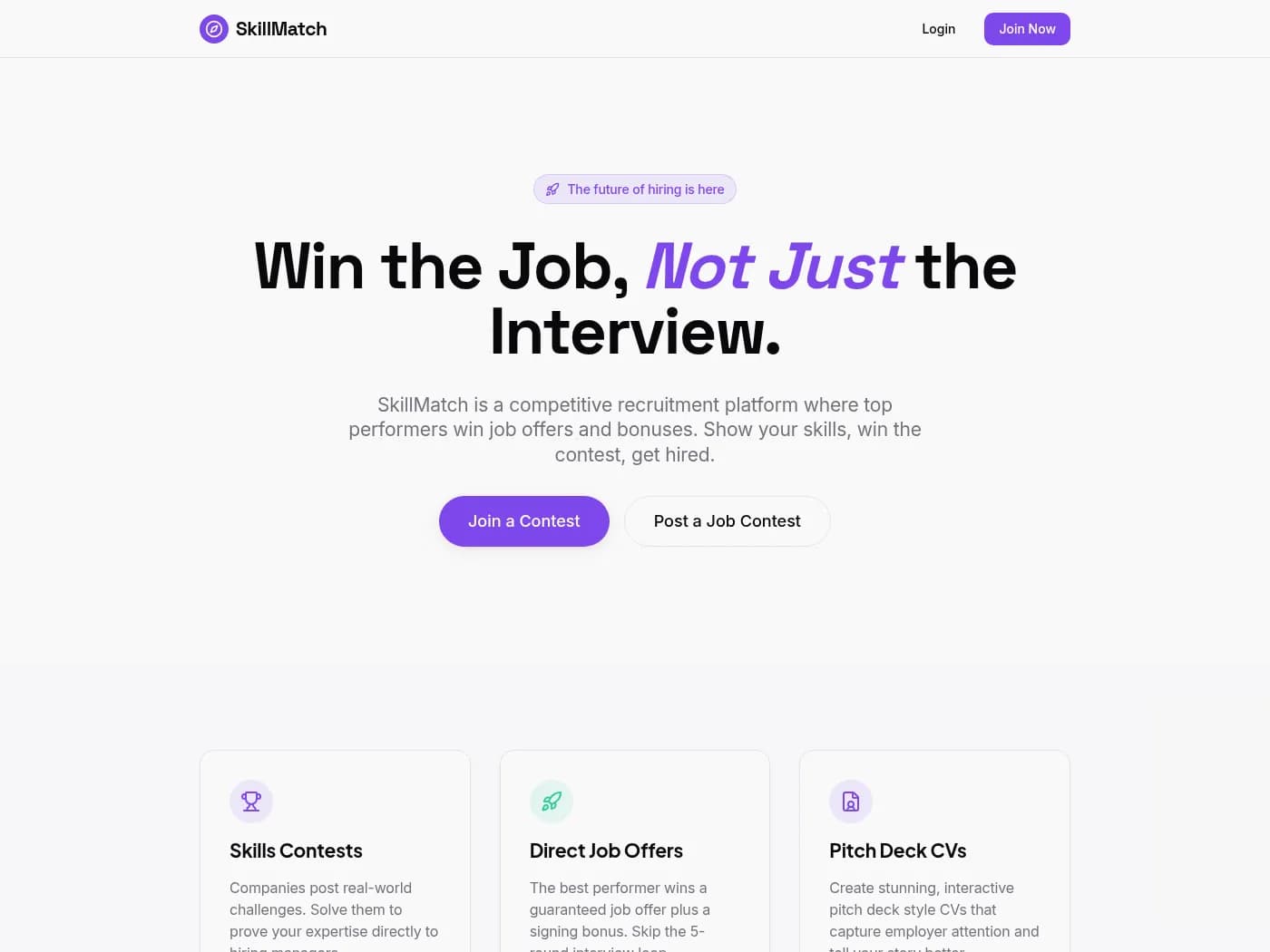 SkillMatch Platform