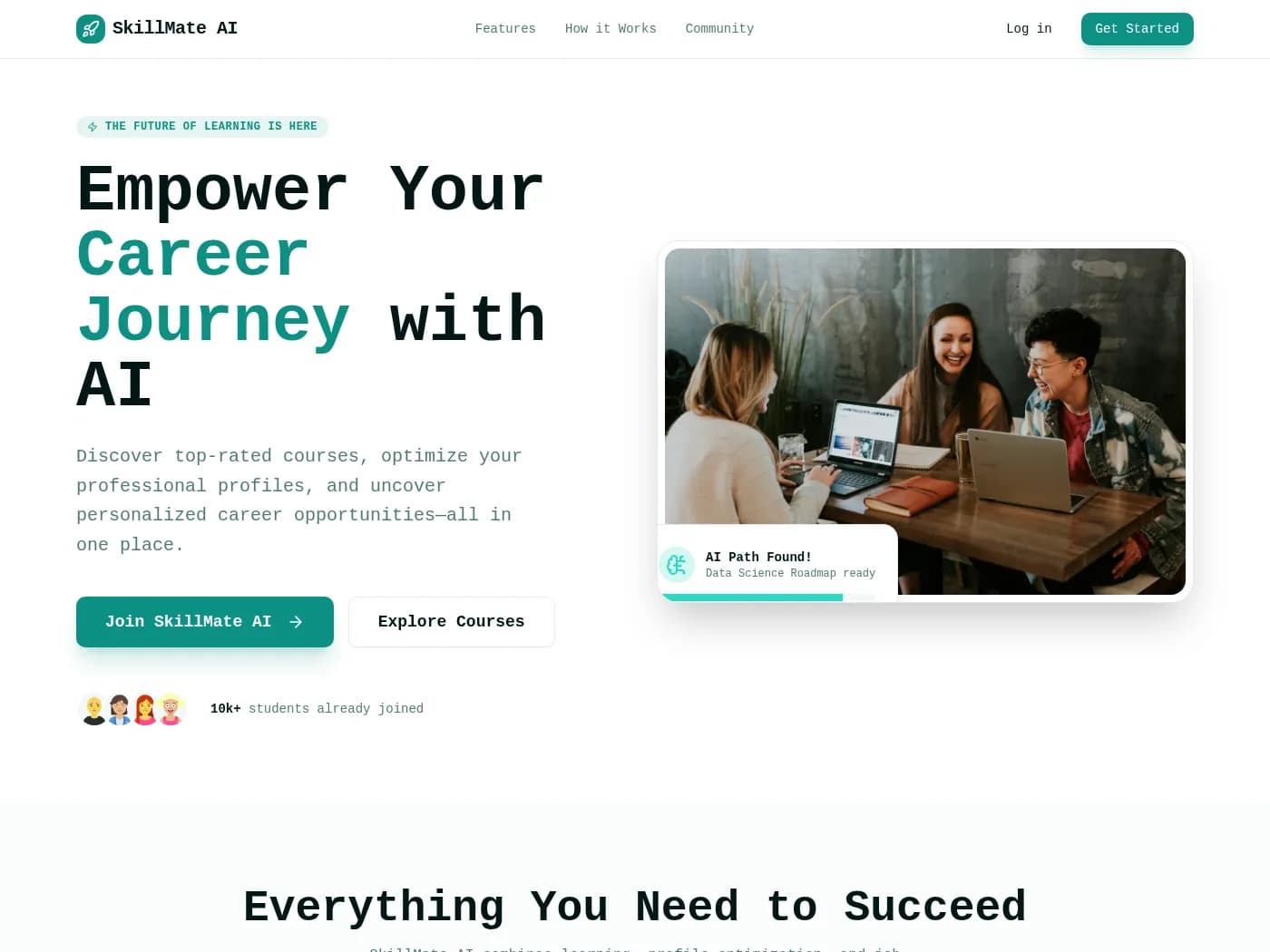 SkillMate AI Platform