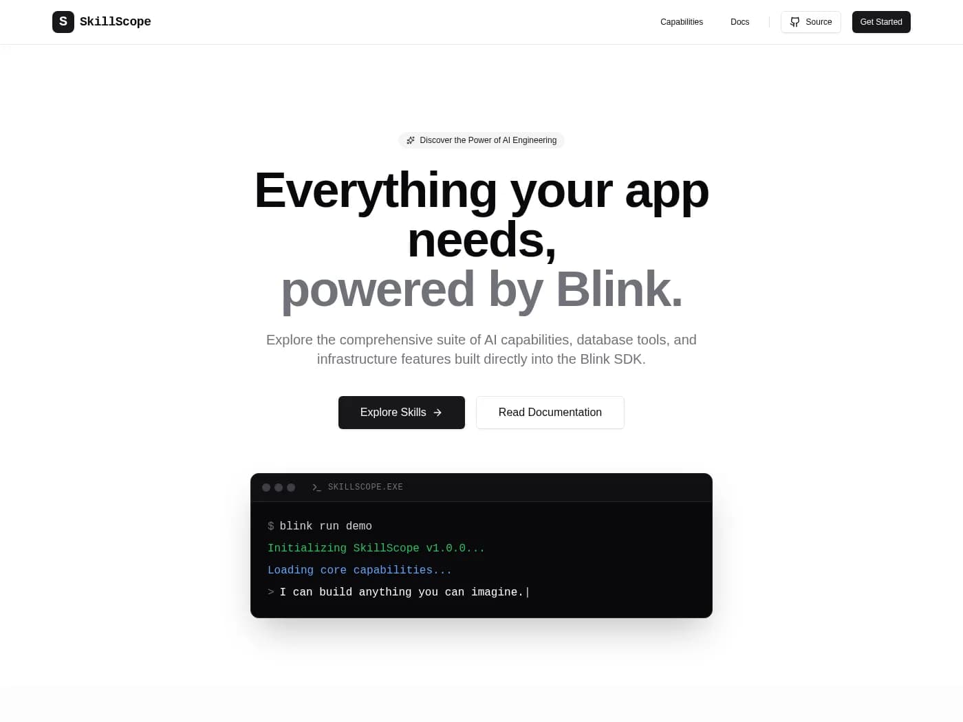 SkillScope Assistant