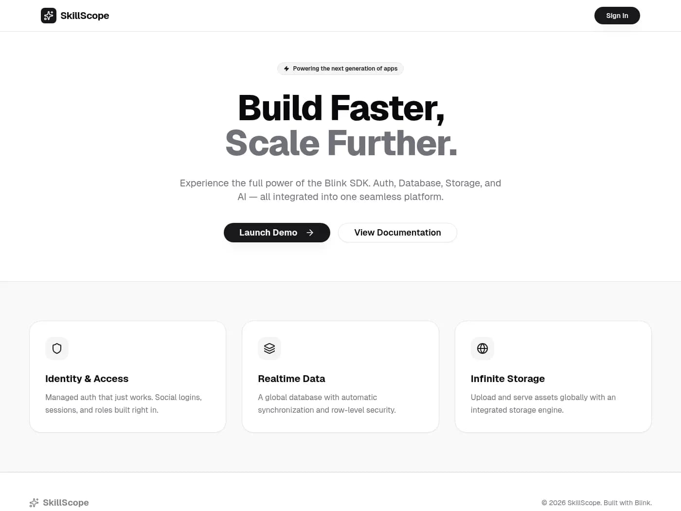 SkillScope Demo