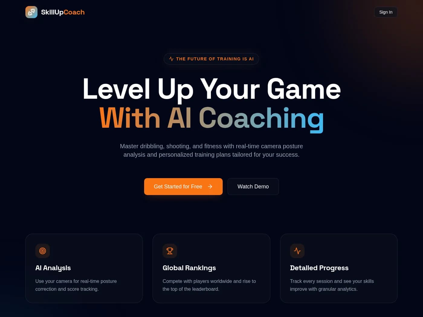 SkillUp Sports Coach