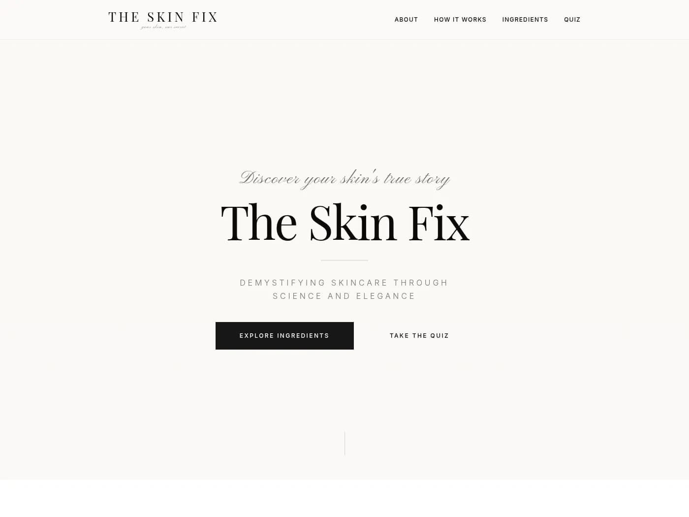 The Skin Fix