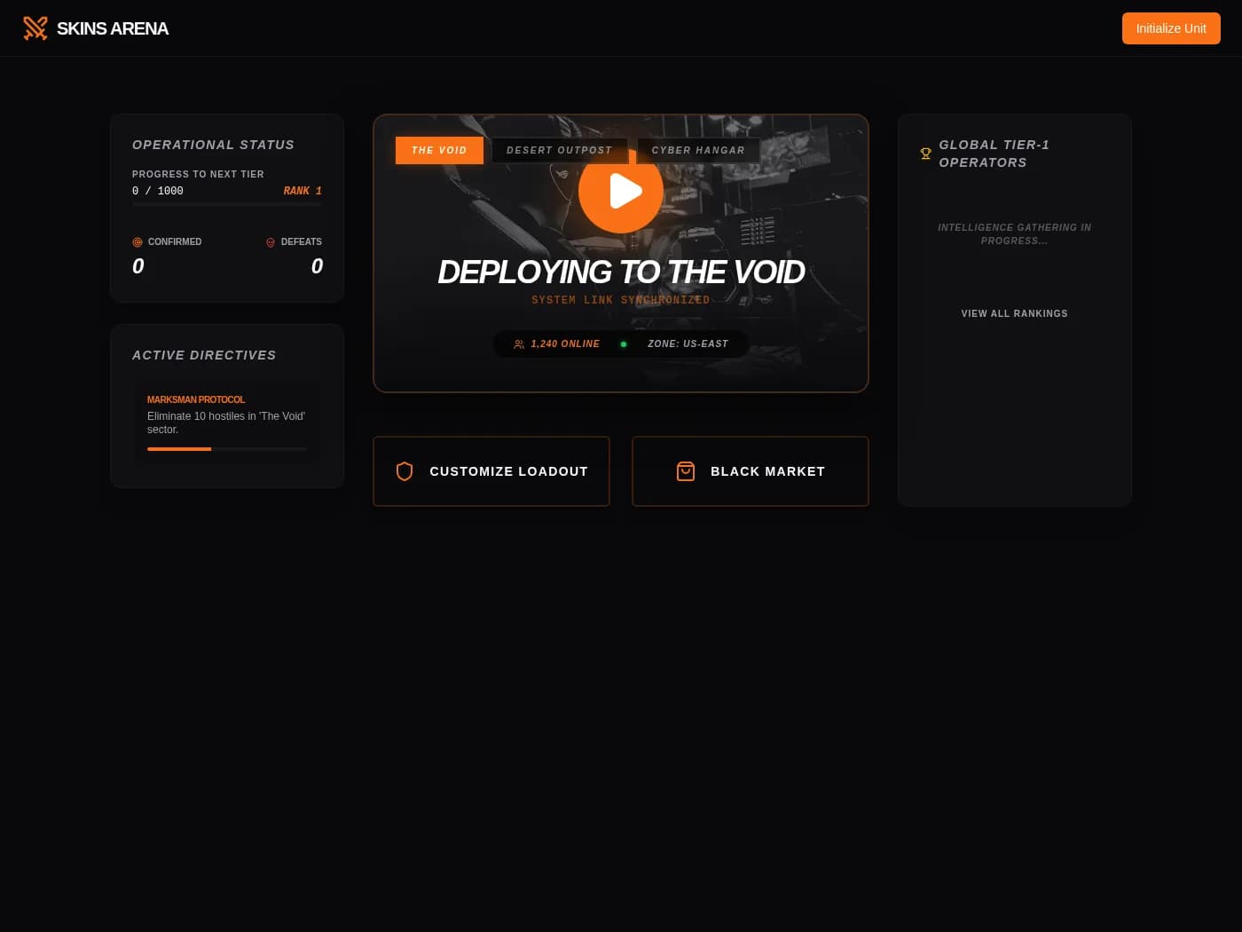 Skins Arena Online