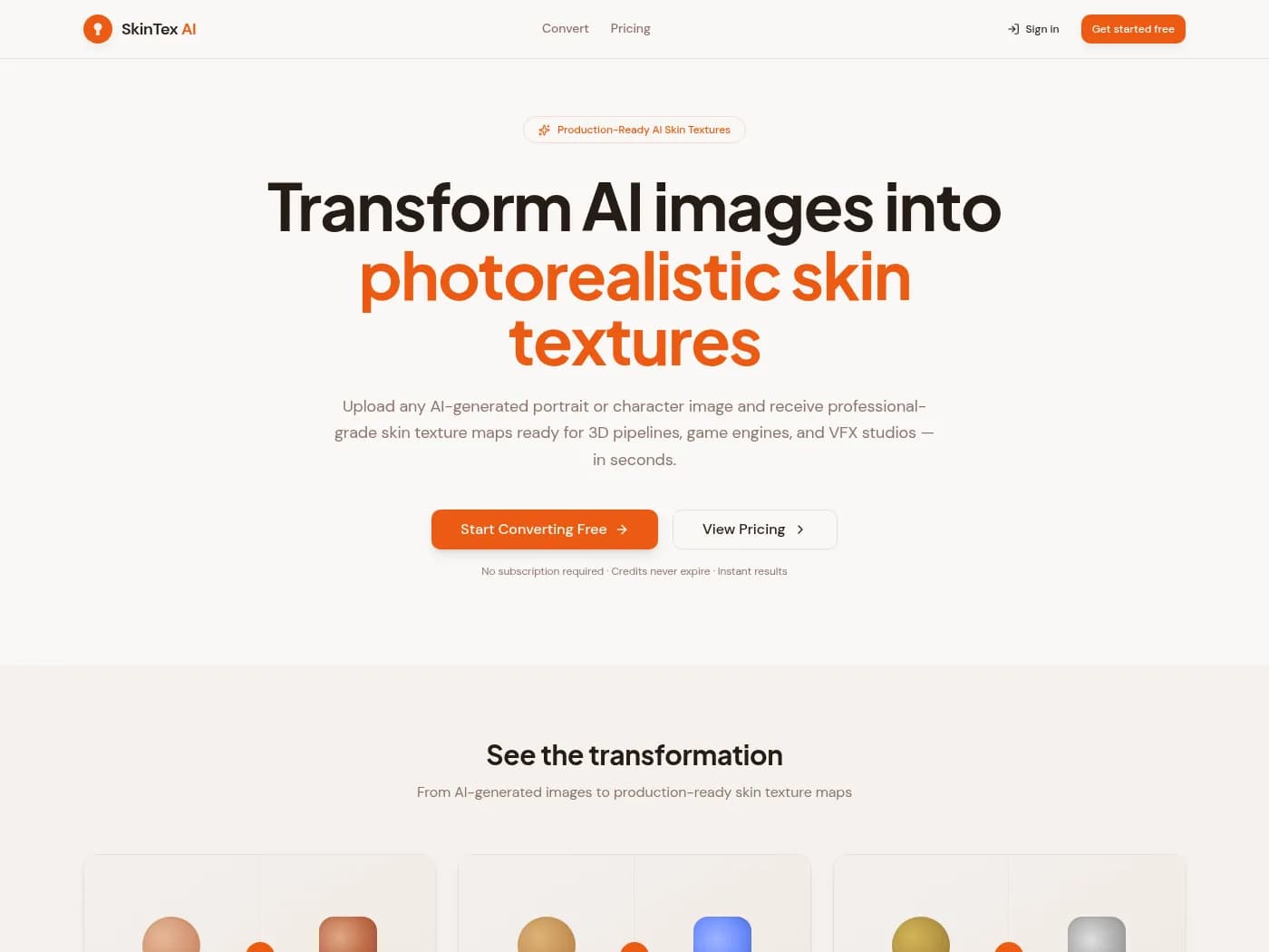 SkinTex AI Converter
